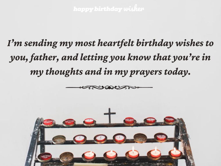 A Birthday Prayer For A Wonderful Priest Happy Birthday Wisher
