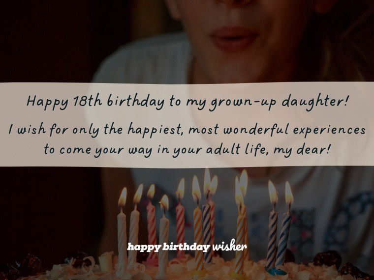 Happy Birthday To My Grown up Daughter Happy Birthday Wisher