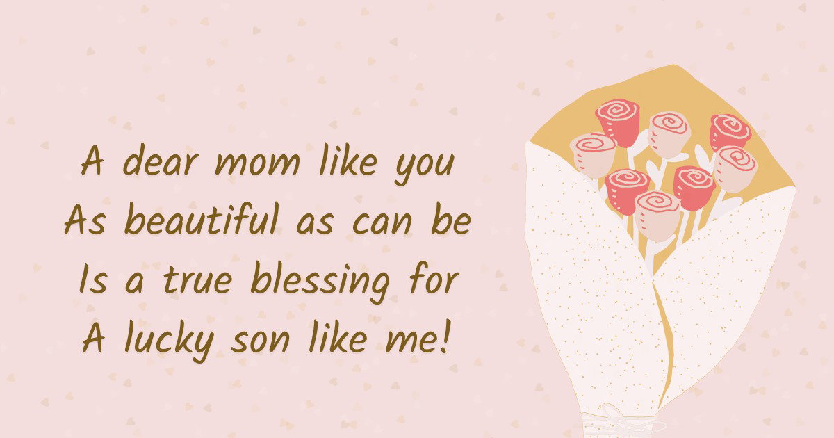 I’m lucky that you're my mom - Happy Birthday Wisher, by Pensador