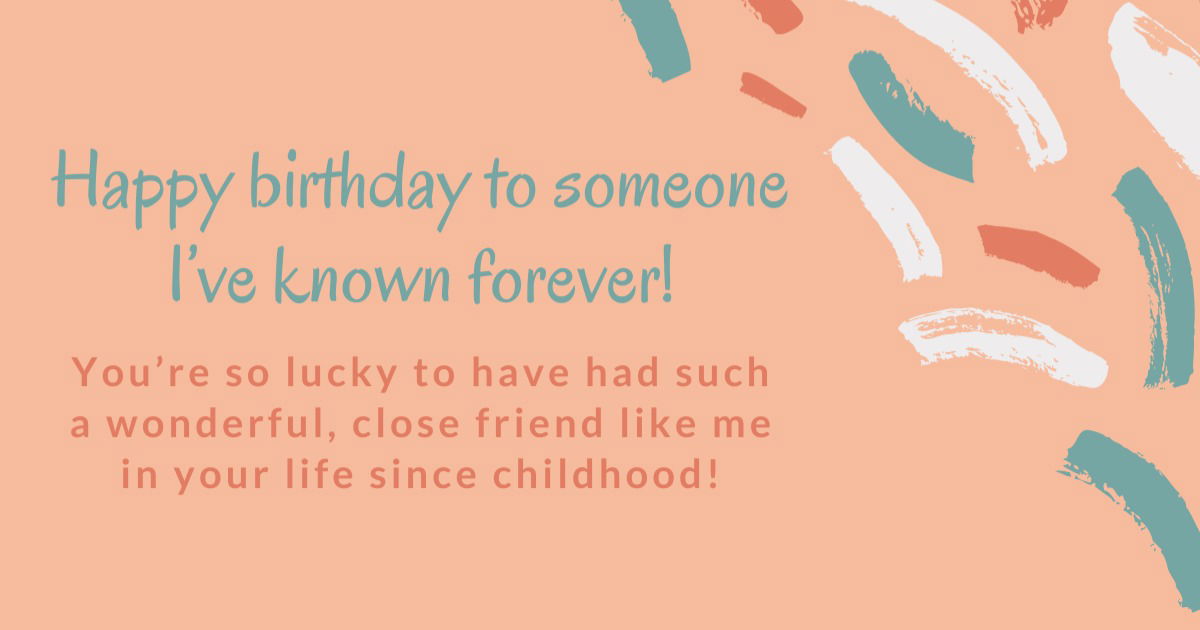 Someone I’ve known forever - Happy Birthday Wisher, by Pensador