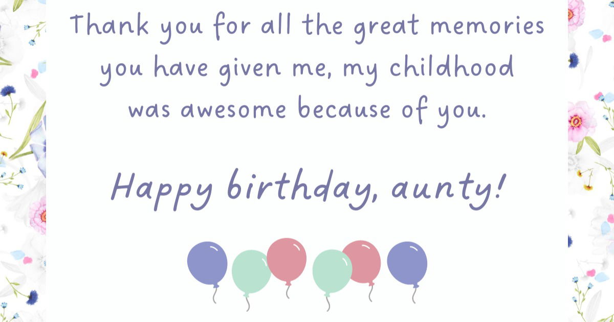 Thank you for all the great memories - Happy Birthday Wisher, by Pensador