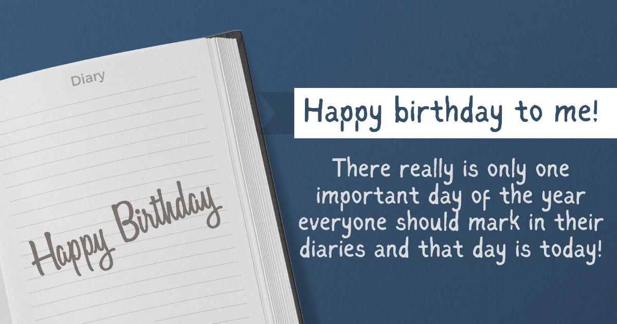 There is only one important day of the year - Happy Birthday Wisher