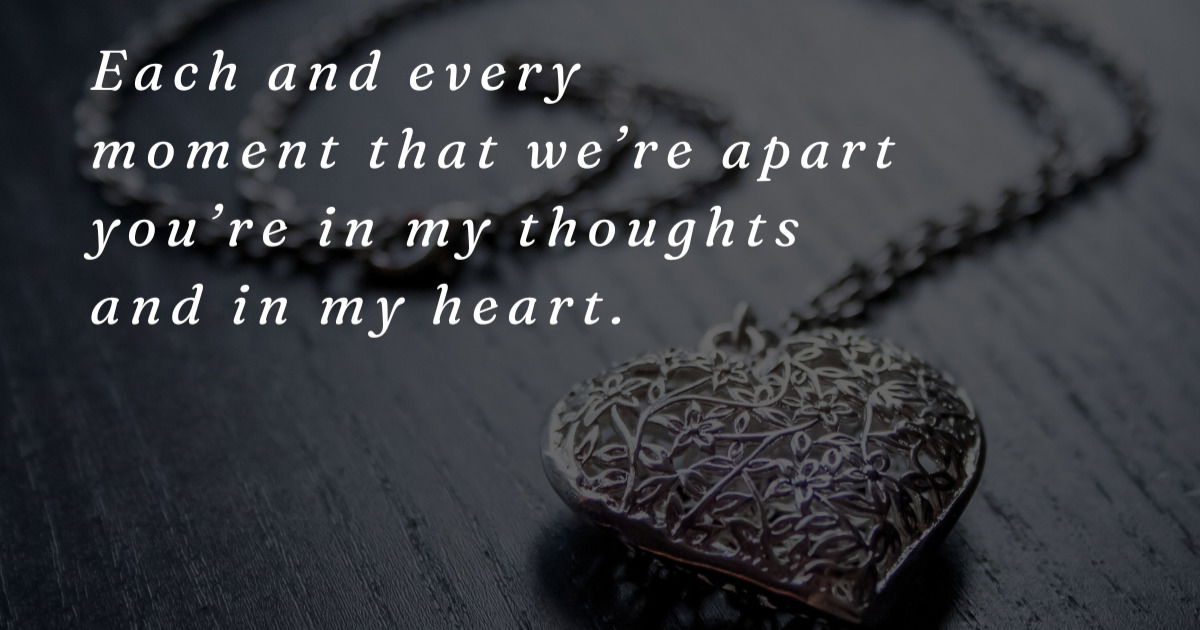 You’re in my thoughts and in my heart - Happy Birthday Wisher, by Pensador